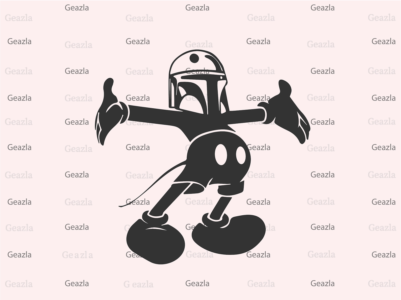Mouse Boba Fett Svg Star Wars Svg Cricut Svg Vinyl Cut - Etsy