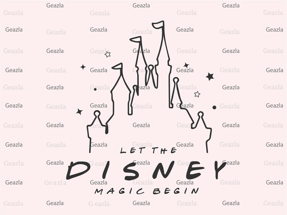 Let the Magic Begin Svg Magical Svg Magic Kingdom Svg - Etsy