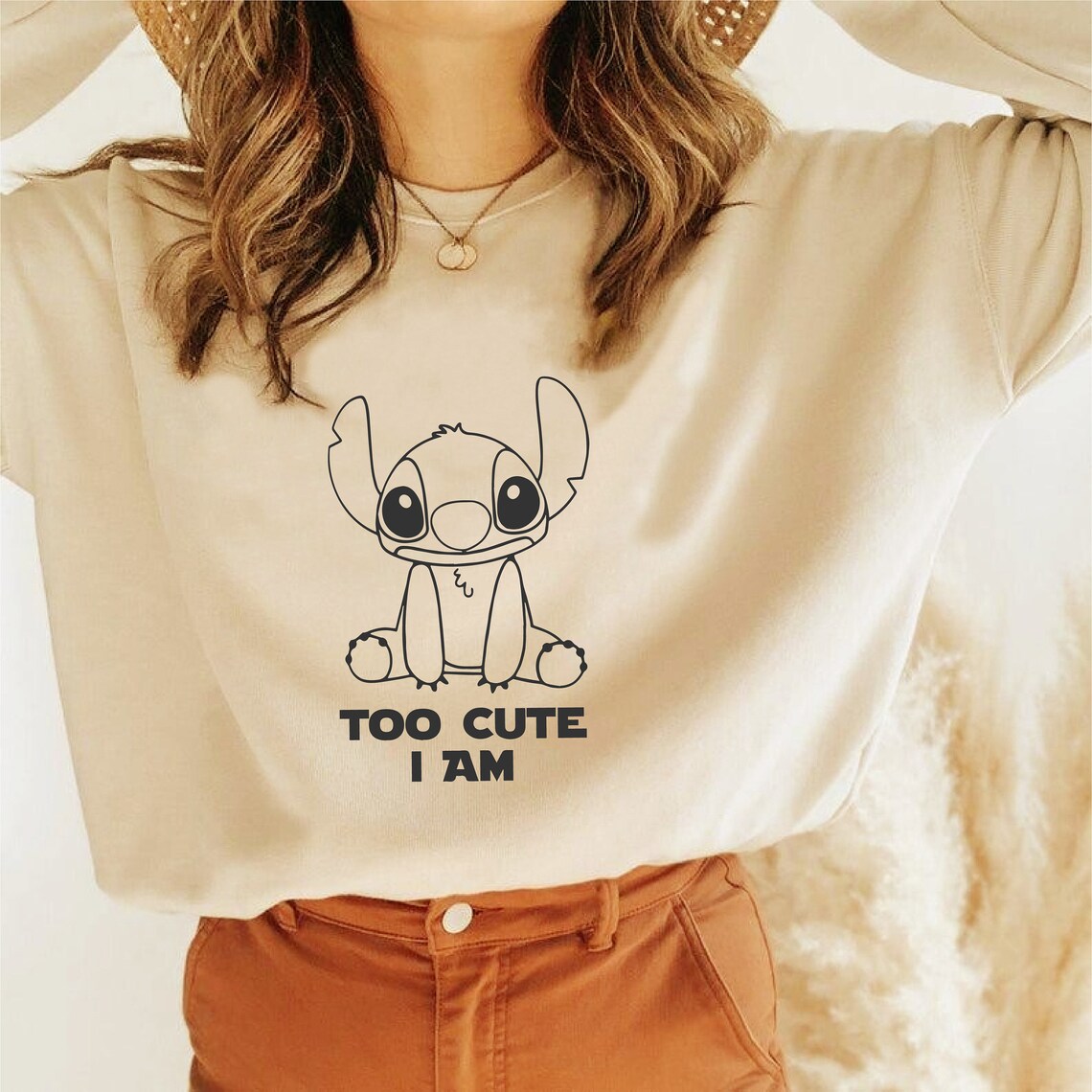 Too Cute I Am Svg Stitch Svg File for Cricut Vinyl Cut - Etsy