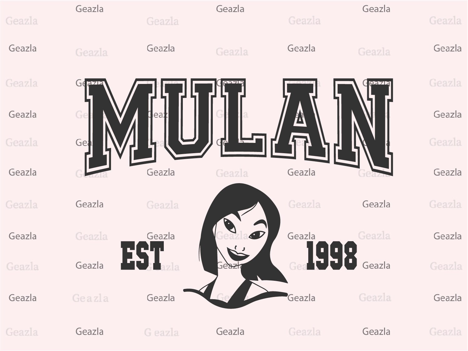 Mulan Svg Princess Mulan Svg Vinyl Cut File Tshirt Design - Etsy