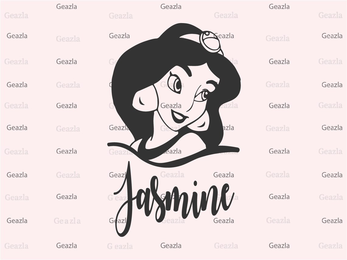 Jasmine Svg, Princess Jasmine Svg, Magical World Svg, Svg Files for ...