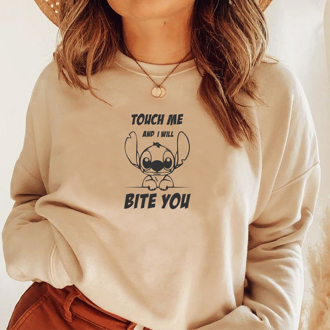 Touch Me and I Will Bite You Svg Stitch Svg Cute Stitch Svg - Etsy UK