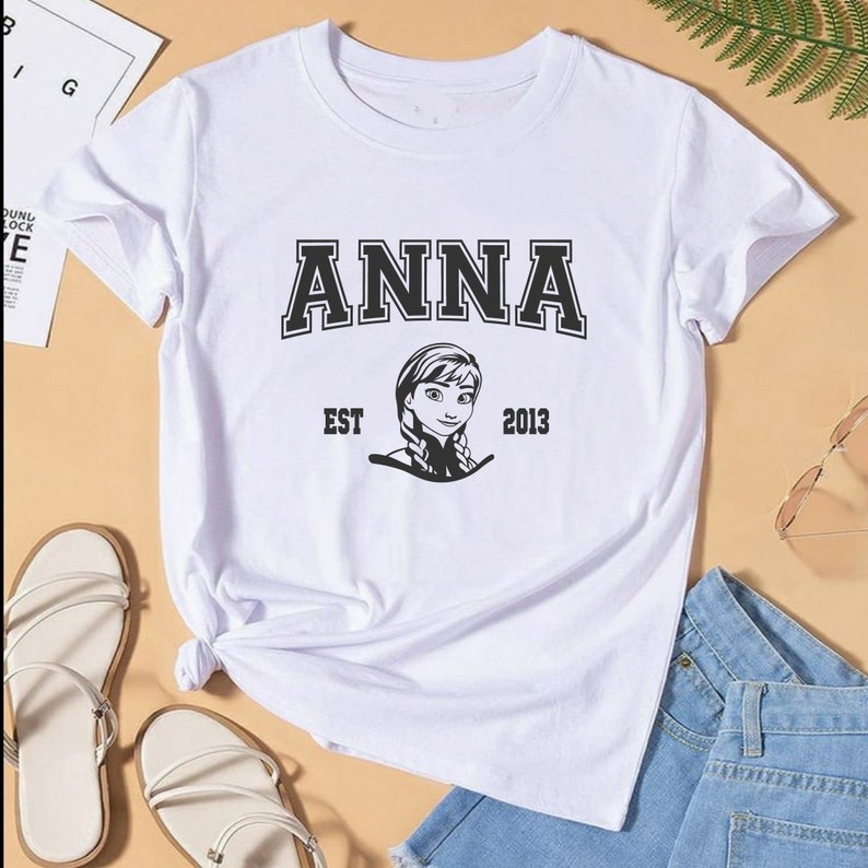 Anna Svg Princess Anna Svg Vinyl Cut File Tshirt Design - Etsy