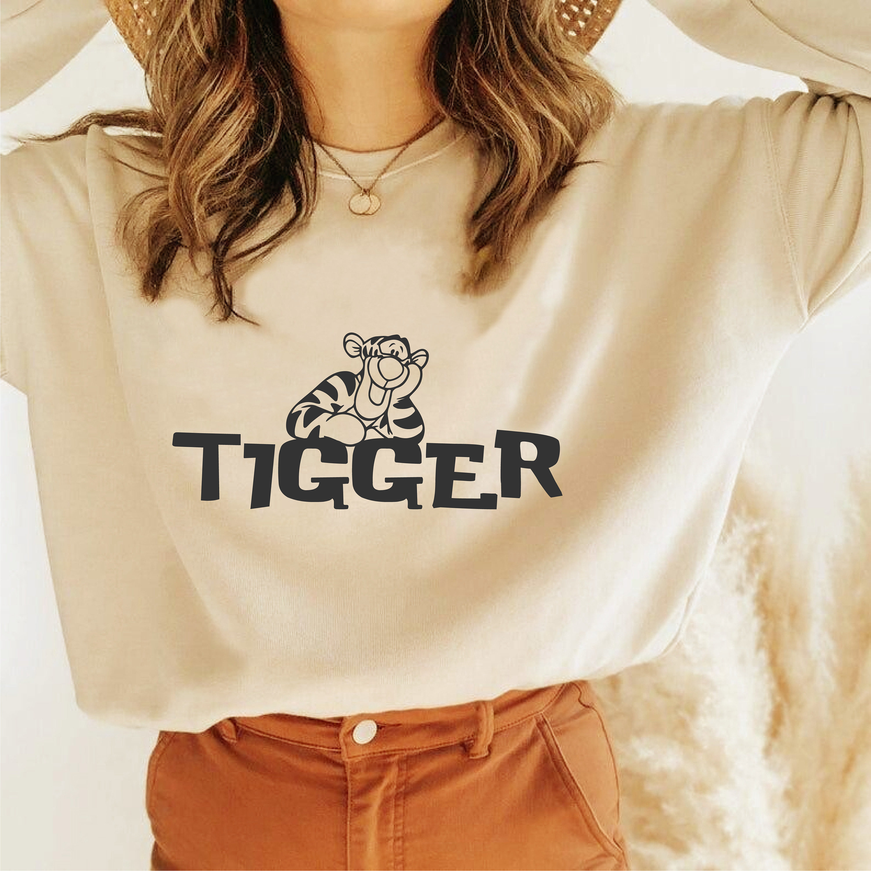 Tigger Svg Winnie the Pooh Svg Tigger Lettering Svg Cartoon - Etsy Canada