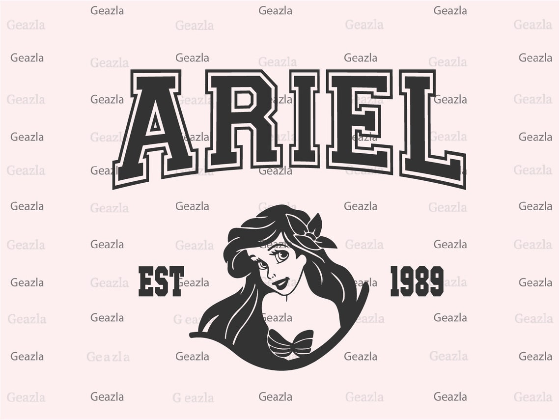 Little Mermaid Ariel Svg, Ariel Clipart, Vinyl Cut, Svg File for Cricut ...