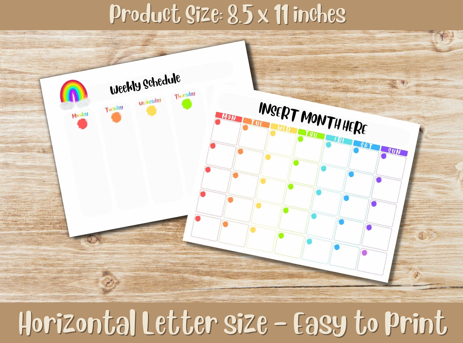 Editable Preschool Homeschool Lesson Planner Printable Undated - Etsy