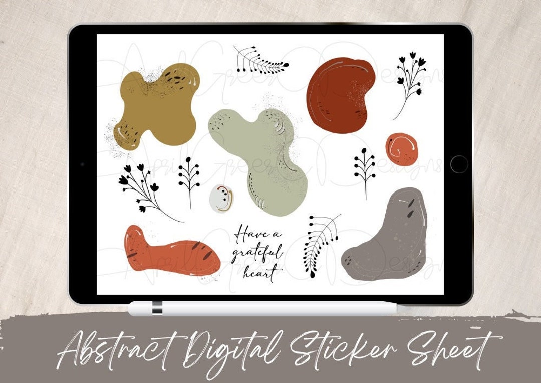 Doodle Digital Stickers for Digital Planner, Digital Bullet Journal ...