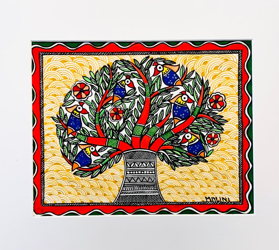 8"x10" Original Tree of Life Painting - Etsy