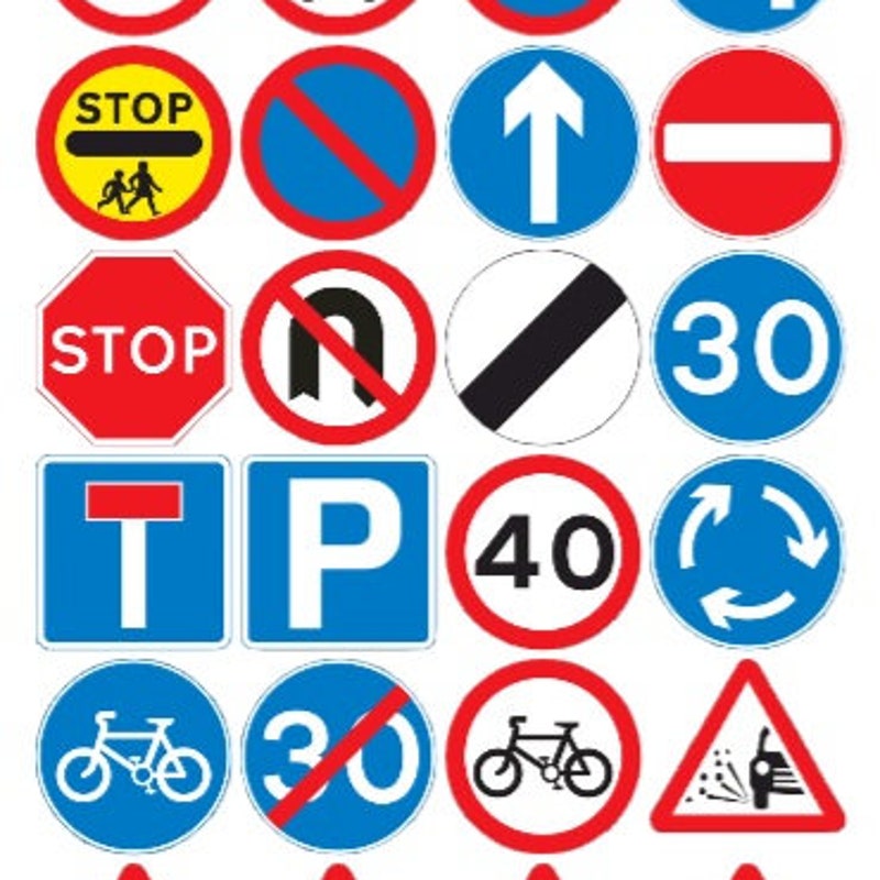 Traffic Cake Decorations - Etsy UK
