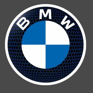 Wafer Paper Cupcake/cake Topper BMW Logo.pre-cut - Etsy