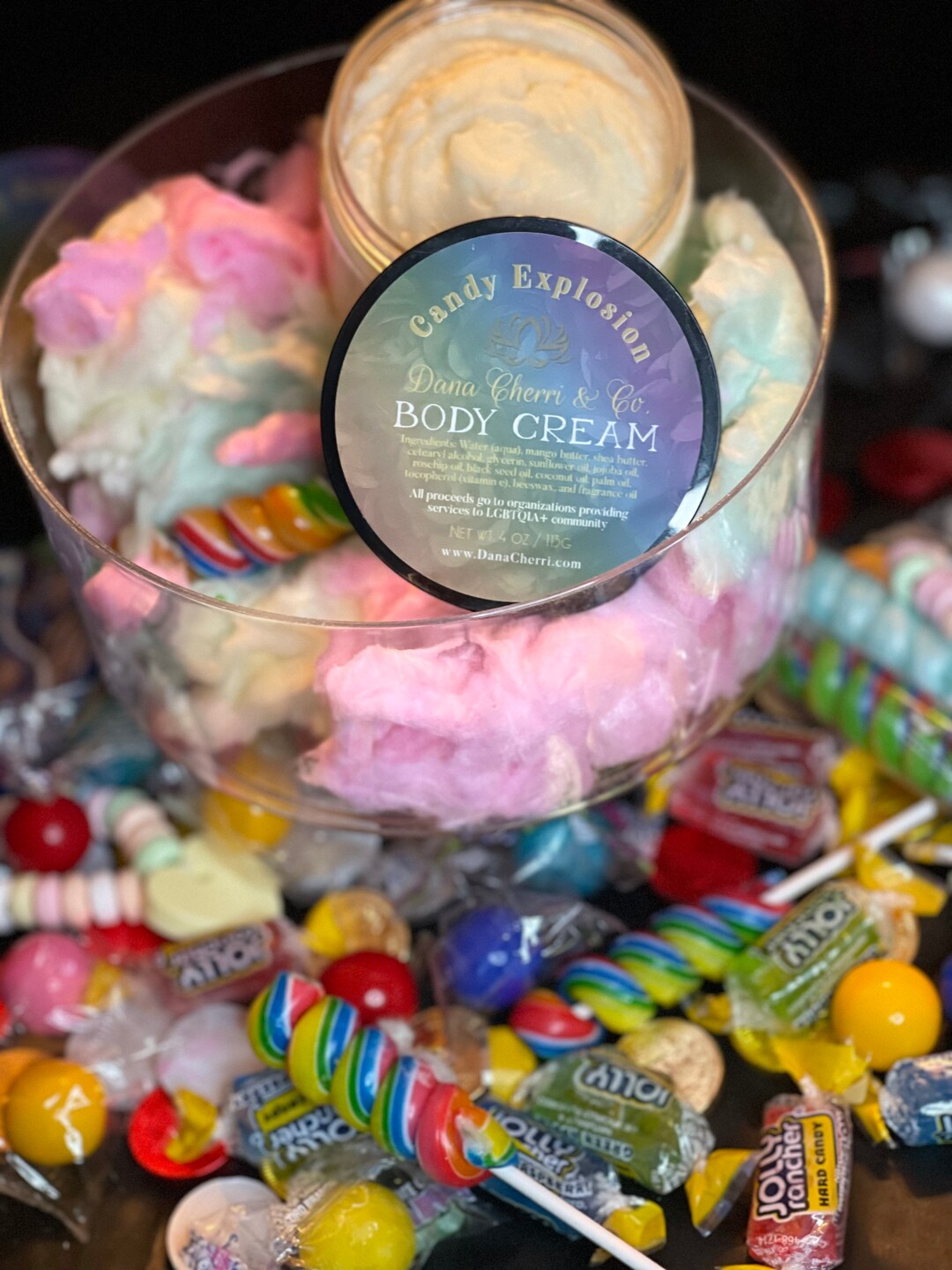 LIMITED EDITION Candy Explosion Body Cream 4 Oz. - Etsy