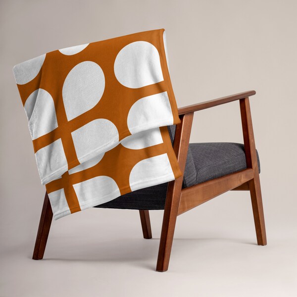 Geometric Blanket - Etsy