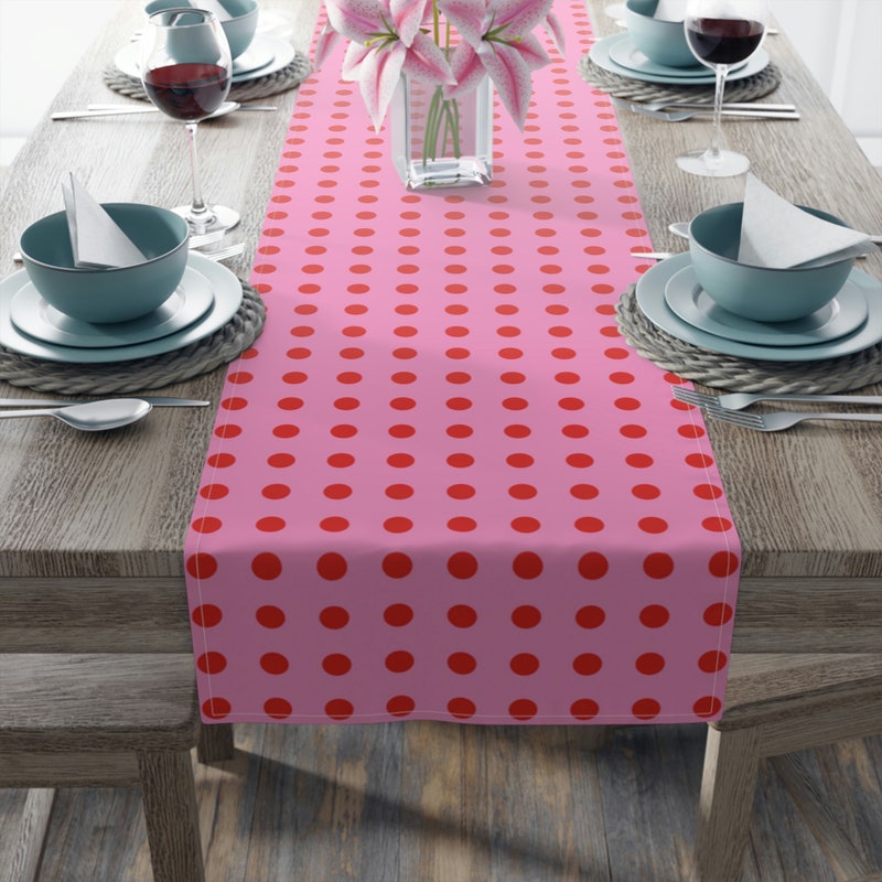 Polka Dot Table - Etsy