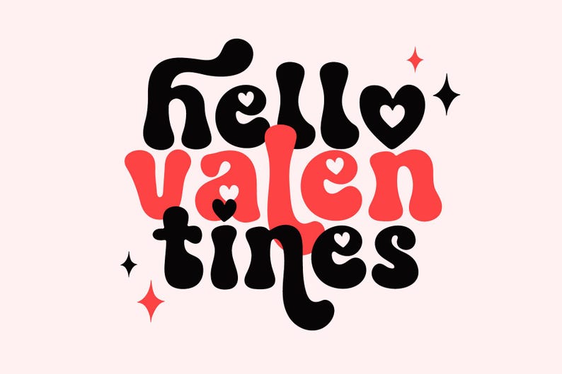 Bold Heart Font, Retro Font, Vintage Font, Love Font, Valentines Font ...