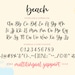 Beach Font, Script Font, Handwritten Font, Handwriting Font, Cursive ...