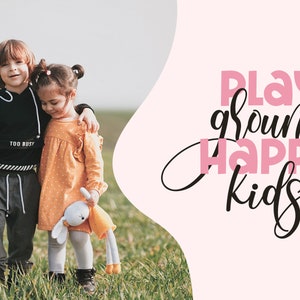 Spring Note Font Duo, Handwritten Font, Script Font, Cursive Font, Bouncy Font, Simple Font ...