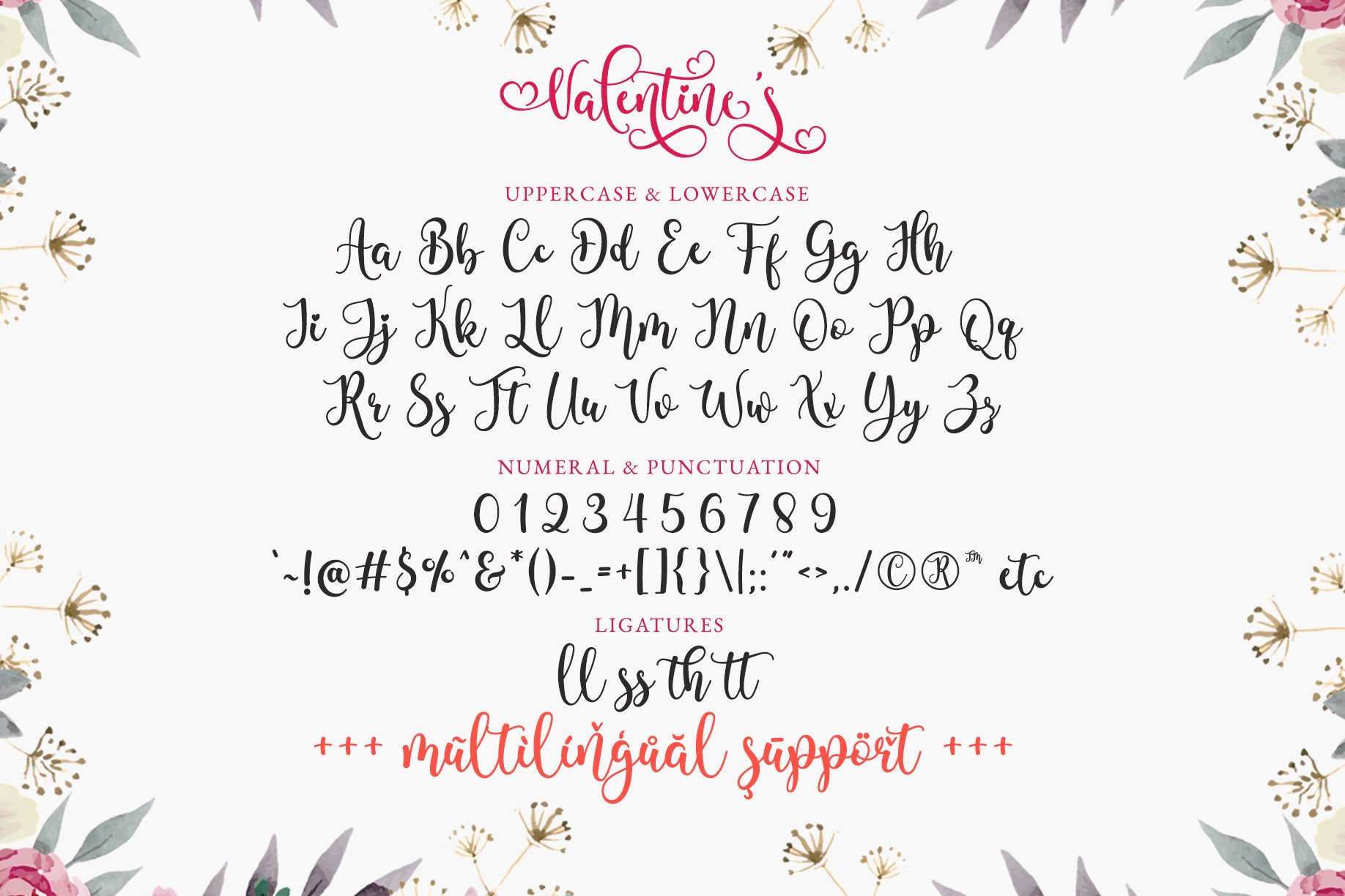 Valentines Font, Script Font, Handwritten Font, Heart Font, Bouncy Font ...