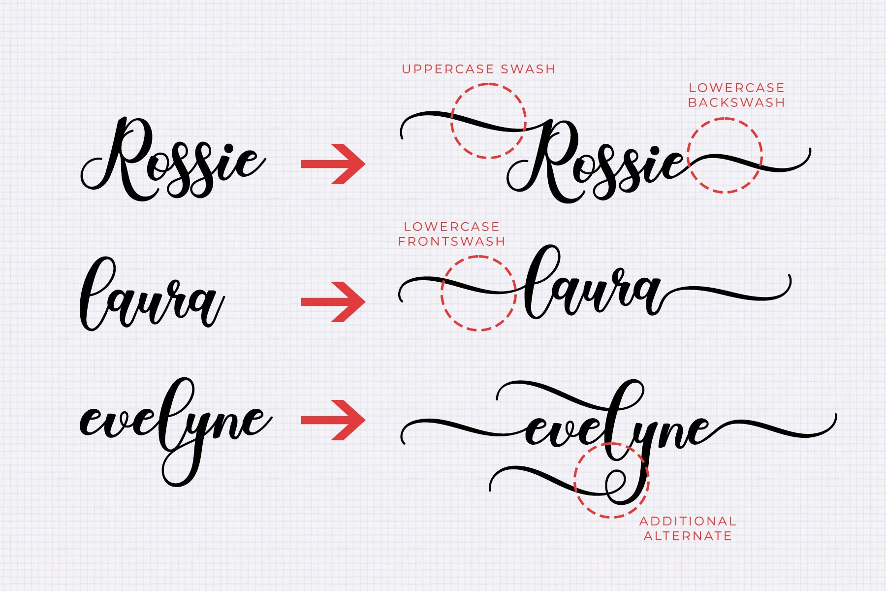 Magista Font, Swash Font, Tail Font, Font With Tail, Swoosh Font, Bouncy Font, Wedding Font ...