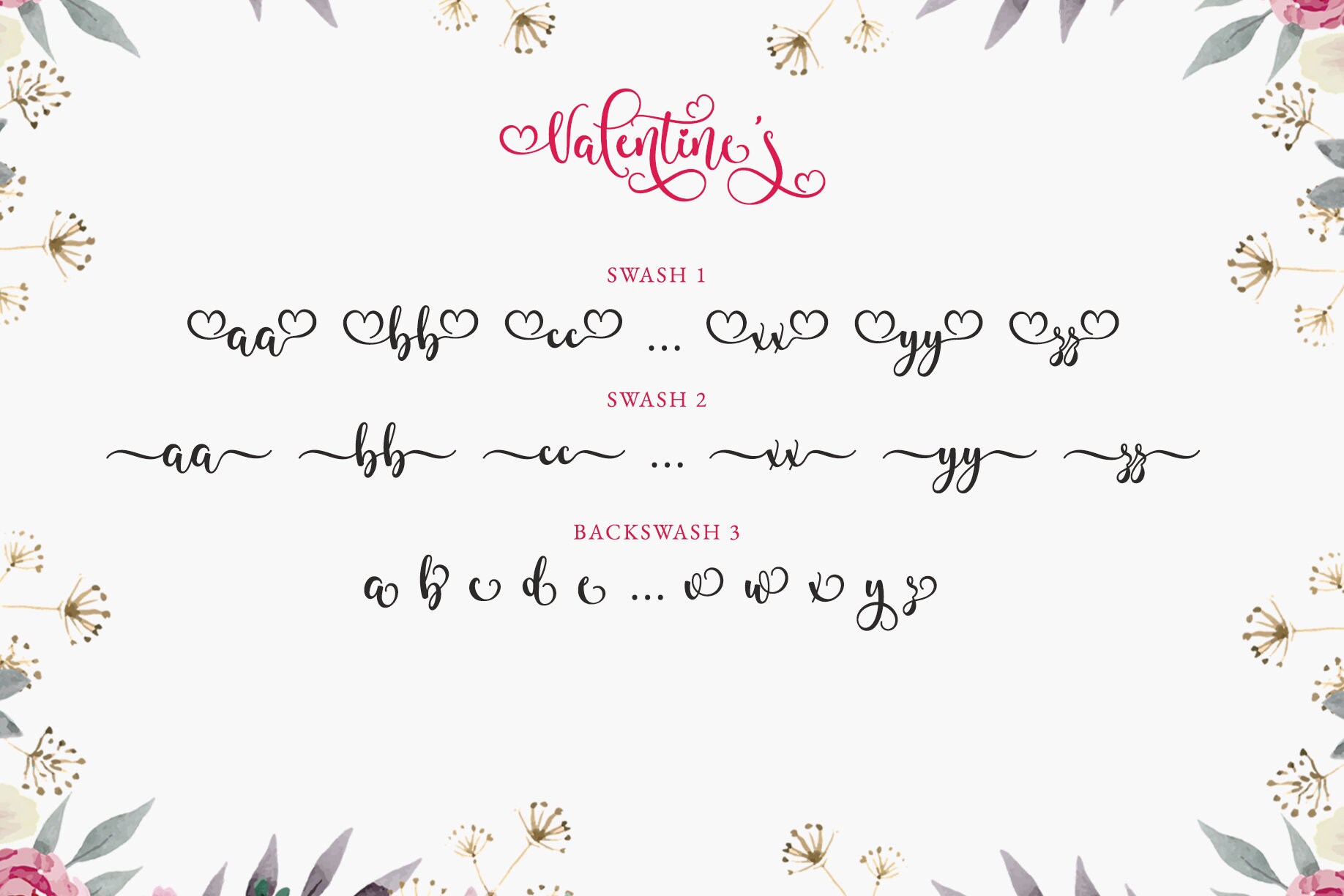 Valentines Font, Script Font, Handwritten Font, Heart Font, Bouncy Font ...