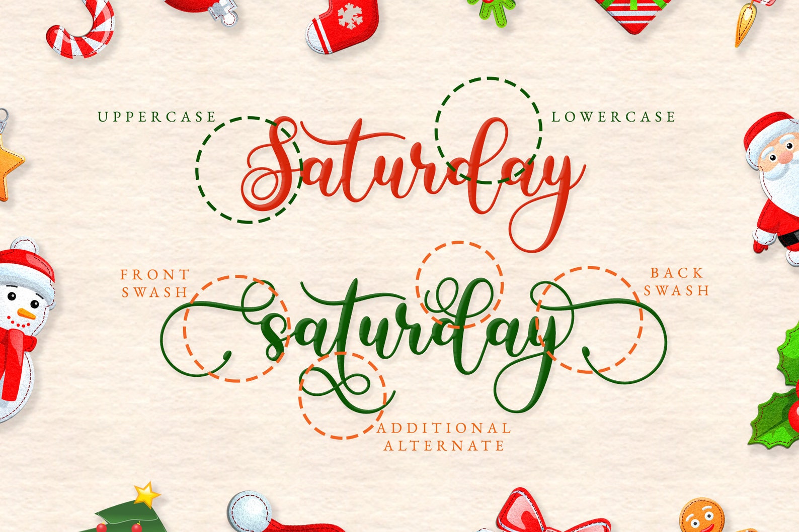 Sunday Christmas Font, Cursive Font, Handwritten Font, Cricut Font ...