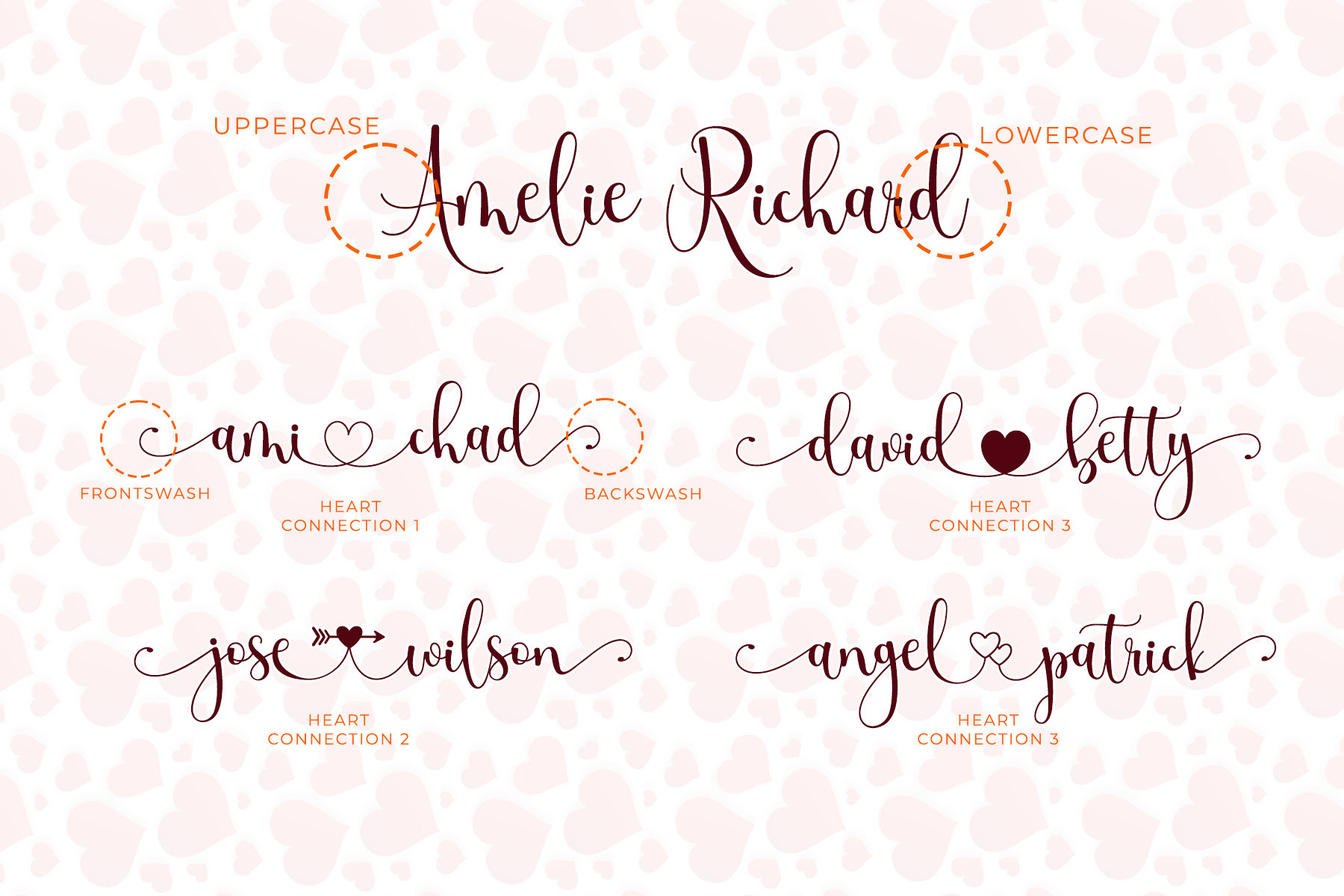 This Mate Font, Script Font, Handwritten Font, Heart Font, Heart Swash Font, Heart Connection ...