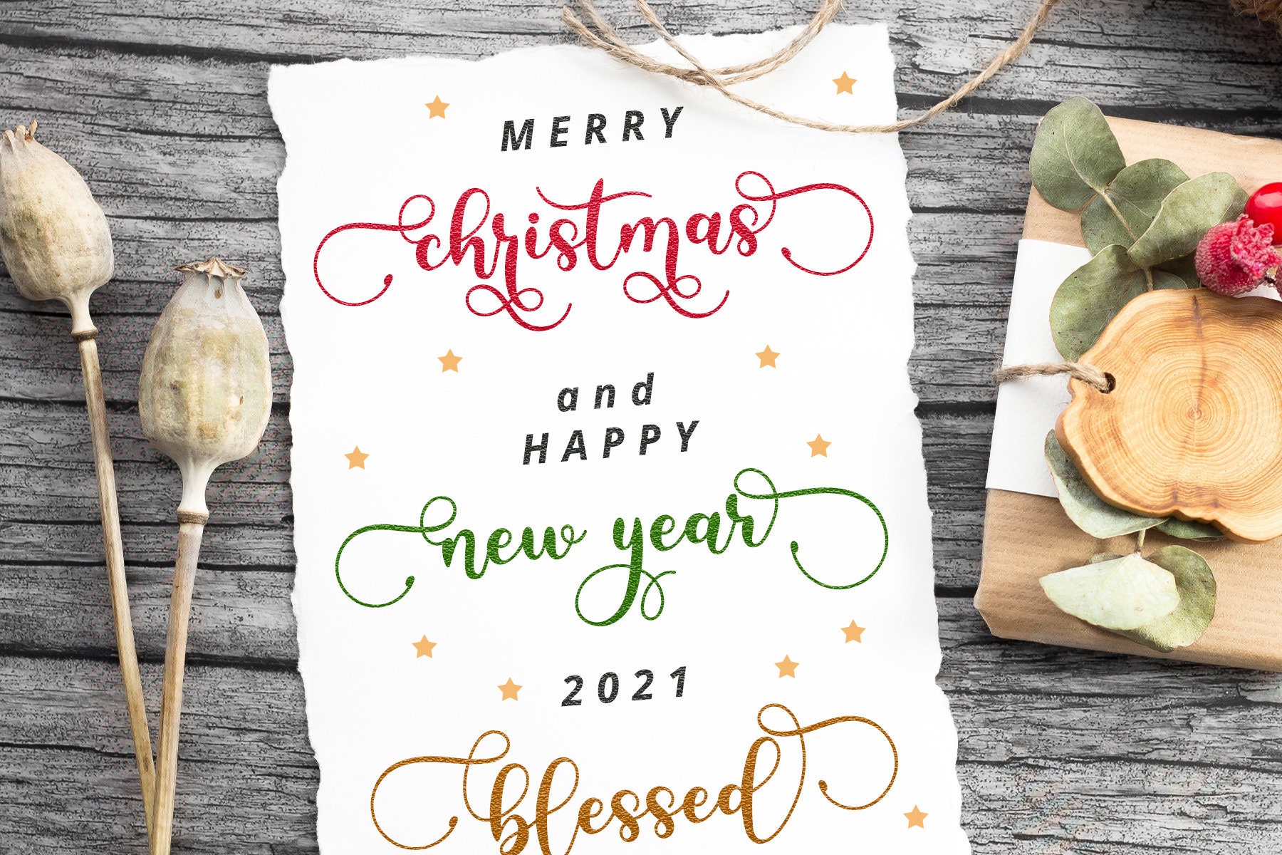 Sunday Christmas Font, Cursive Font, Handwritten Font, Cricut Font ...