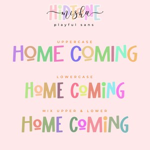 Misha Hiptone Font, Script Font, Handwritten Font, Swash Font, Tail ...