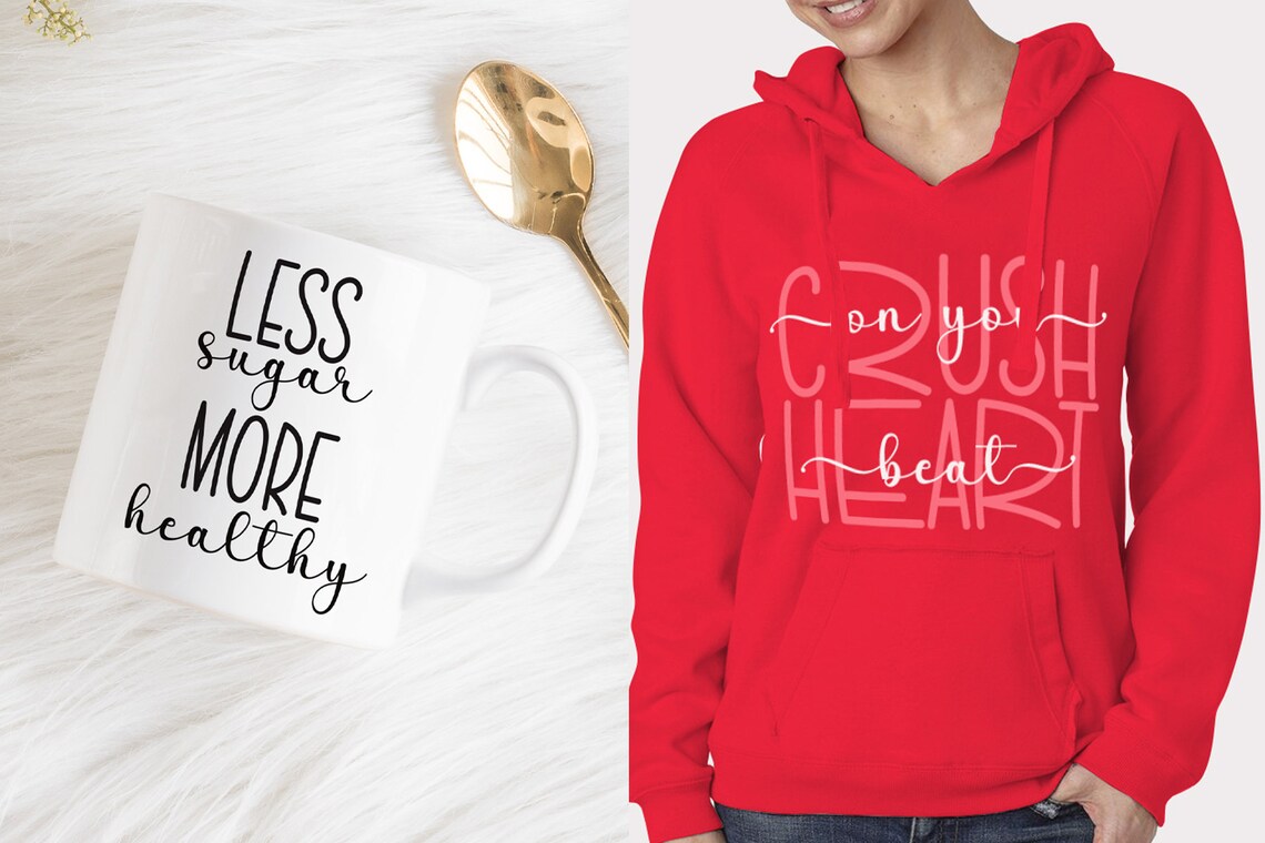 Everlast Martina Font, Handwritten Font, Swash Font, Font With Tail ...