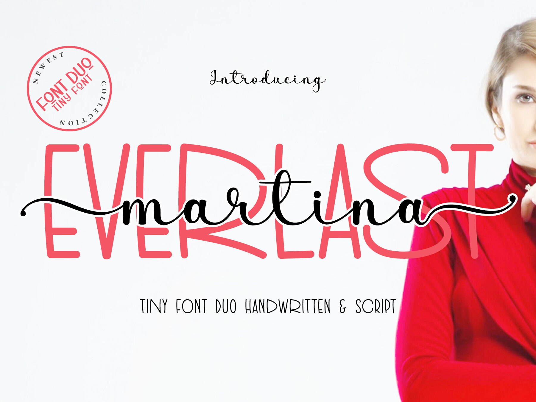 Everlast Martina Font Handwritten Font Swash Font Font With - Etsy