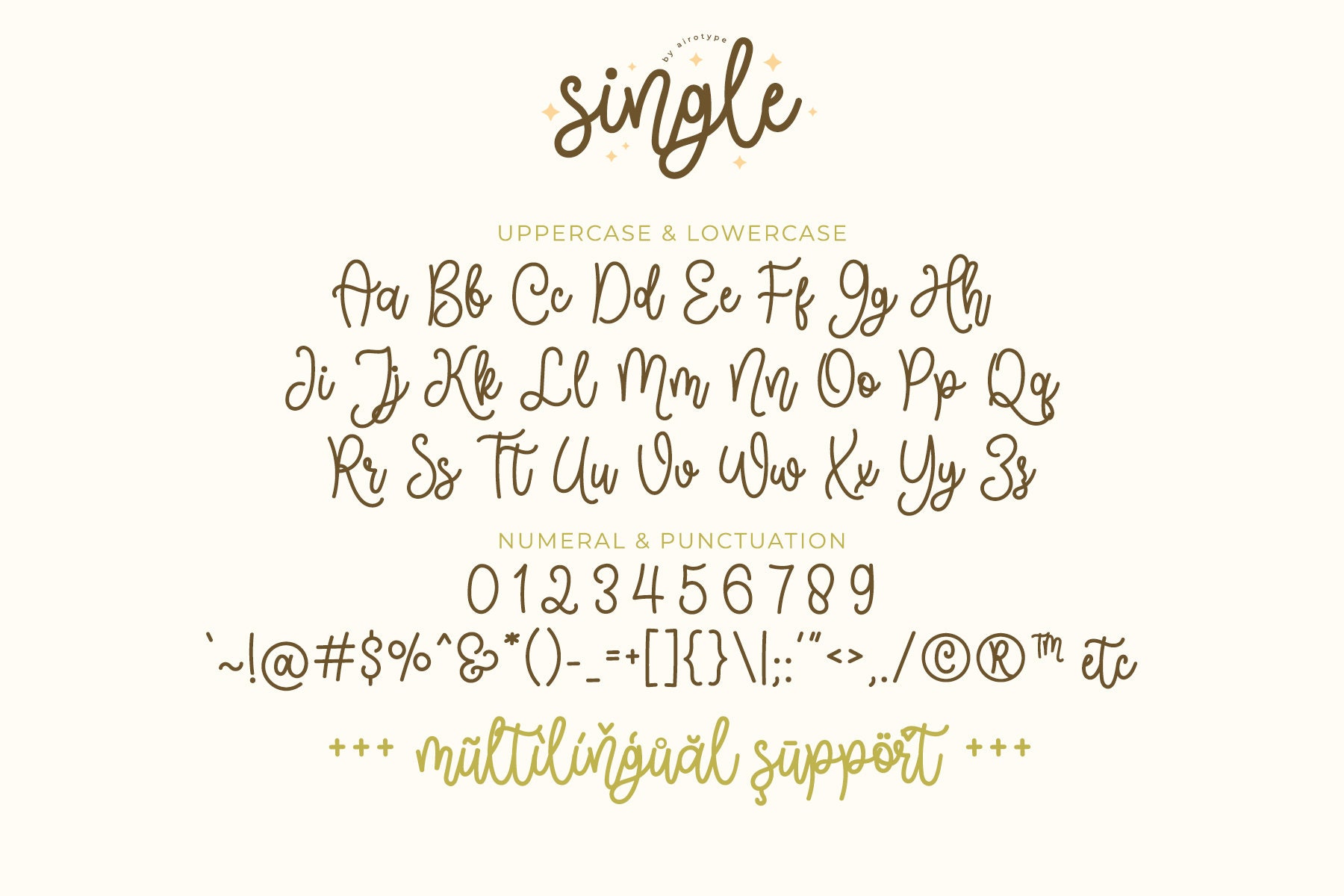 Single Font, Handwritten Font, Handwriting Font, Script Font, Cursive ...