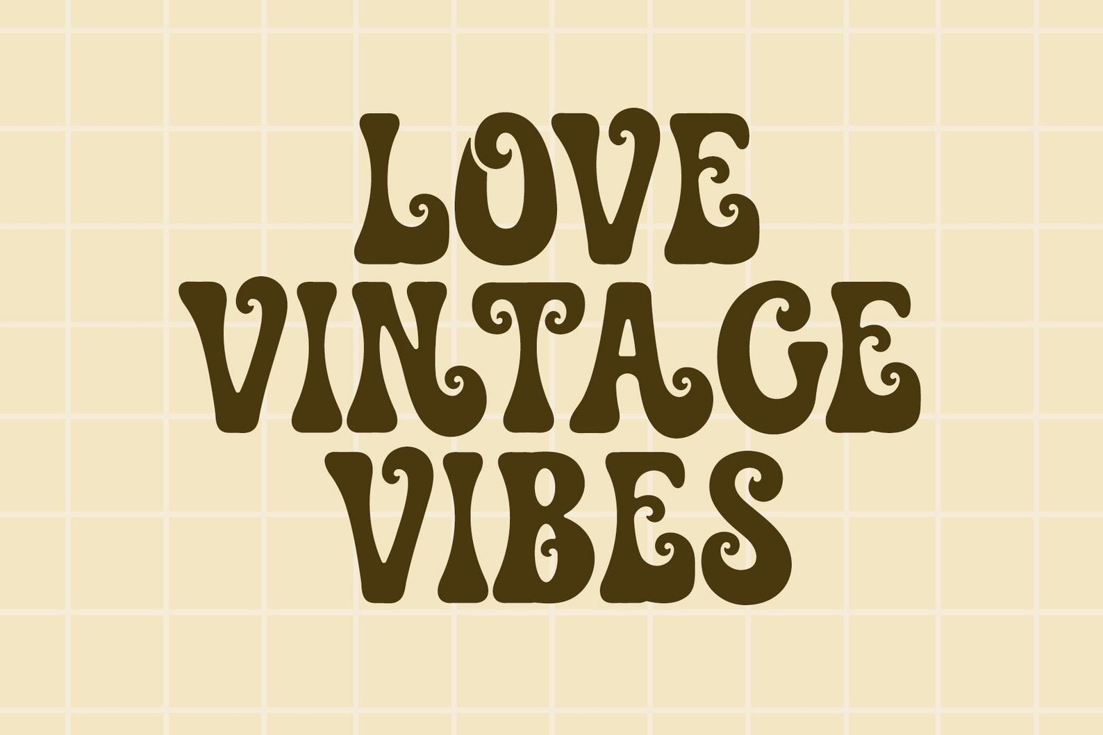 Retro Swirly Font, Vintage Font, Groovy Font, Old Font, Elegant Font ...