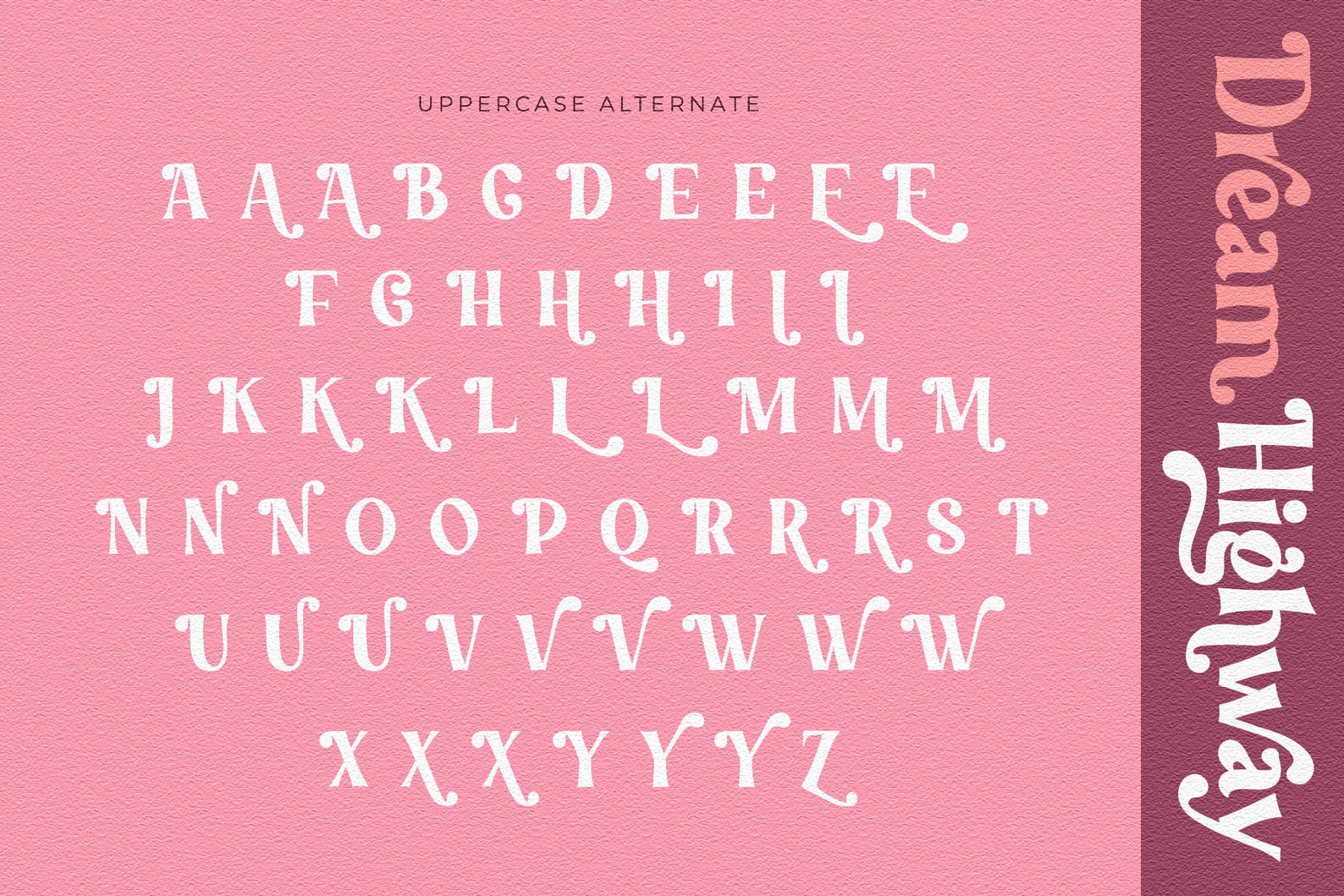 Dream Highway Font, Retro Font, Vintage Font, Serif Font, Groovy Font ...