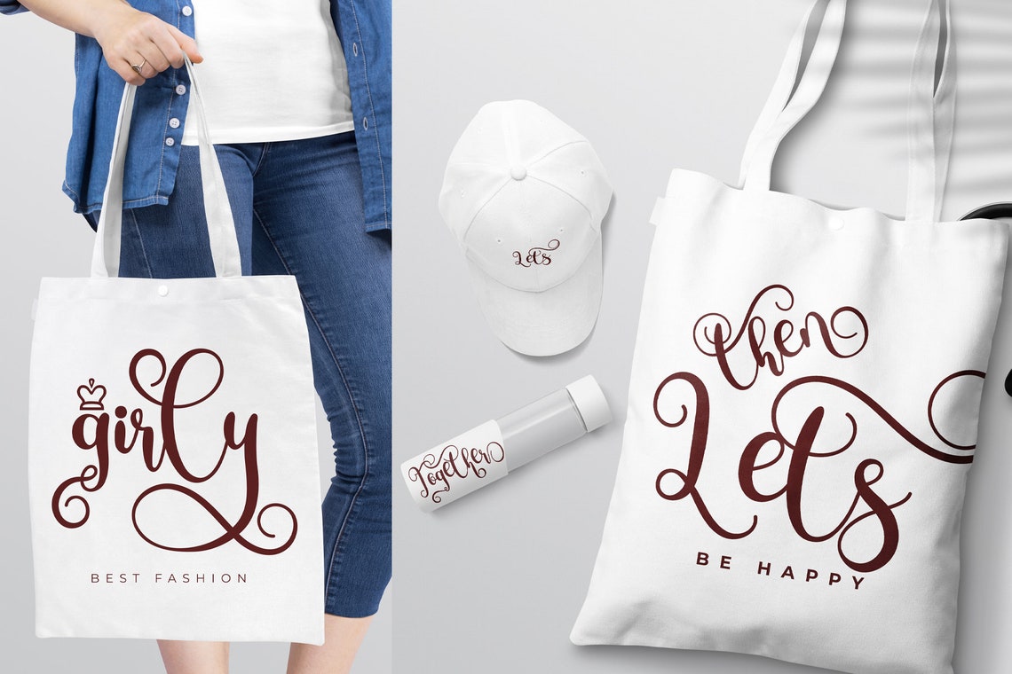 Something Cherish Handwritten Script Font Bouncy Font - Etsy