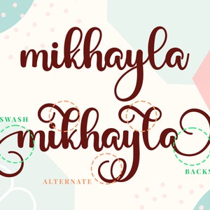 Lastgirl Font, Wedding Font, Handwritten Font, Script Font, Swash Font ...