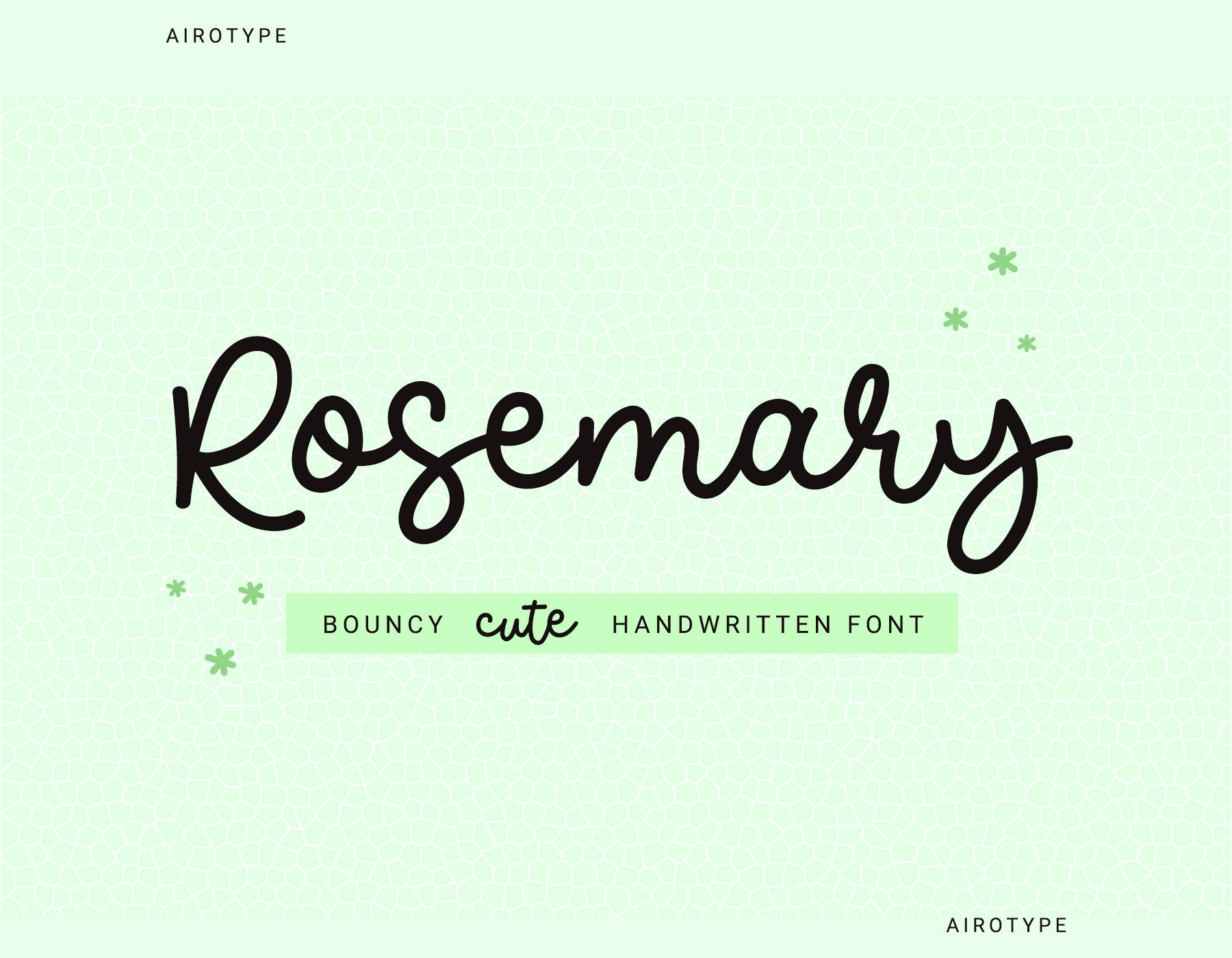 Rosemary Font, Signature Font, Handwritten Font, Script Font, Single ...