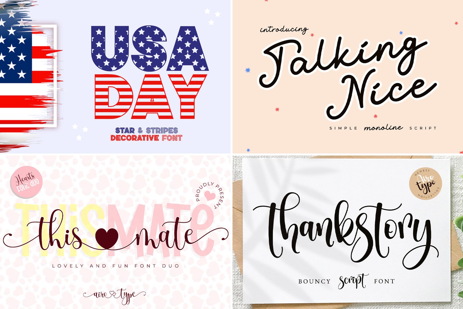 Script Handwriting Font Bundle for Crafters 32 Fonts, Handwritten Font ...
