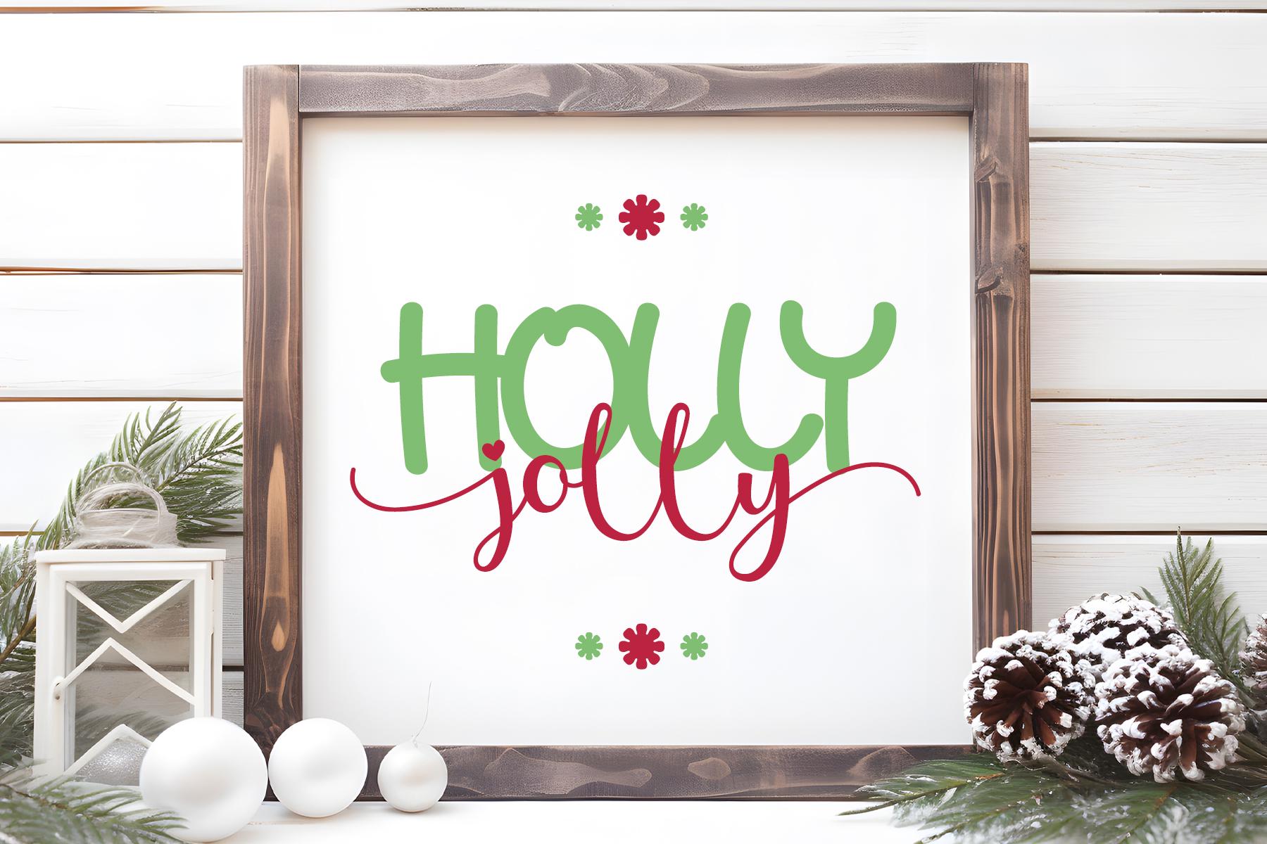 Happy New Year Font Duo, Handwritten Font, Cursive Font, Calligraphy ...