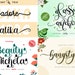 Script Handwriting Font Bundle for Crafters 32 Fonts, Handwritten Font ...