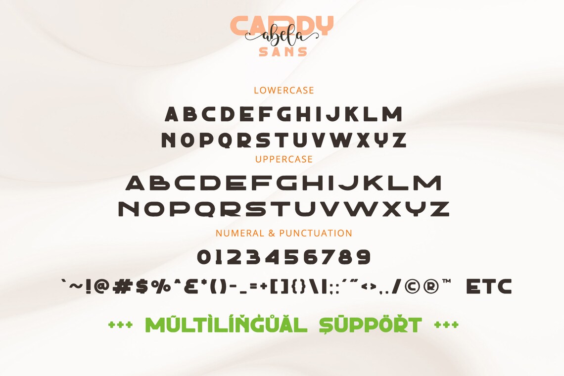 Cardy Abela Font Script Font Handwritten Font Tail Font - Etsy