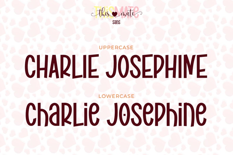 This Mate Font, Script Font, Handwritten Font, Heart Font, Heart Swash Font, Heart Connection ...