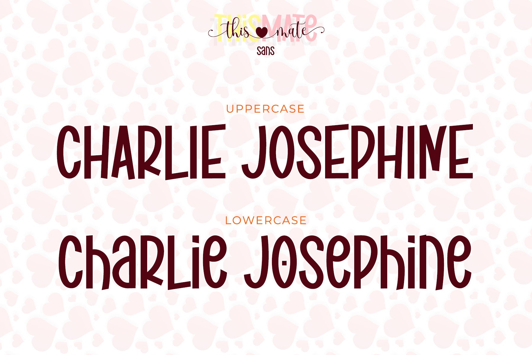 This Mate Font, Script Font, Handwritten Font, Heart Font, Heart Swash ...