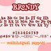 Brondy Font, Cute Font, Retro Font, Kids Font, Vintage Font, Groovy ...