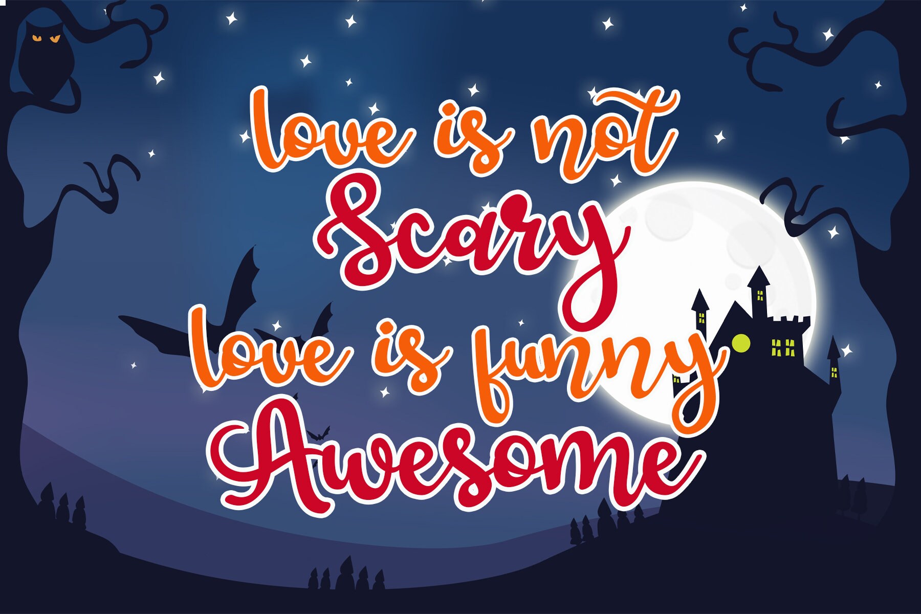Ghost Fantasy Font, Cute Font, Handwritten Font, Halloween Font, Kids ...