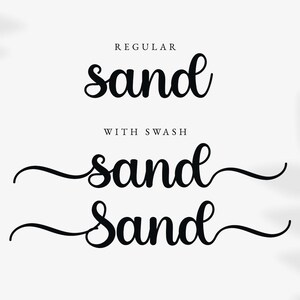 Tail Font, Script Font, Swash Font, Calligraphy Font, Handwritten Font ...