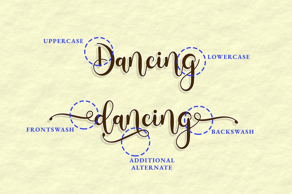 Milestone Script Font, Calligraphy Font, Swash Font, Font With Tail ...