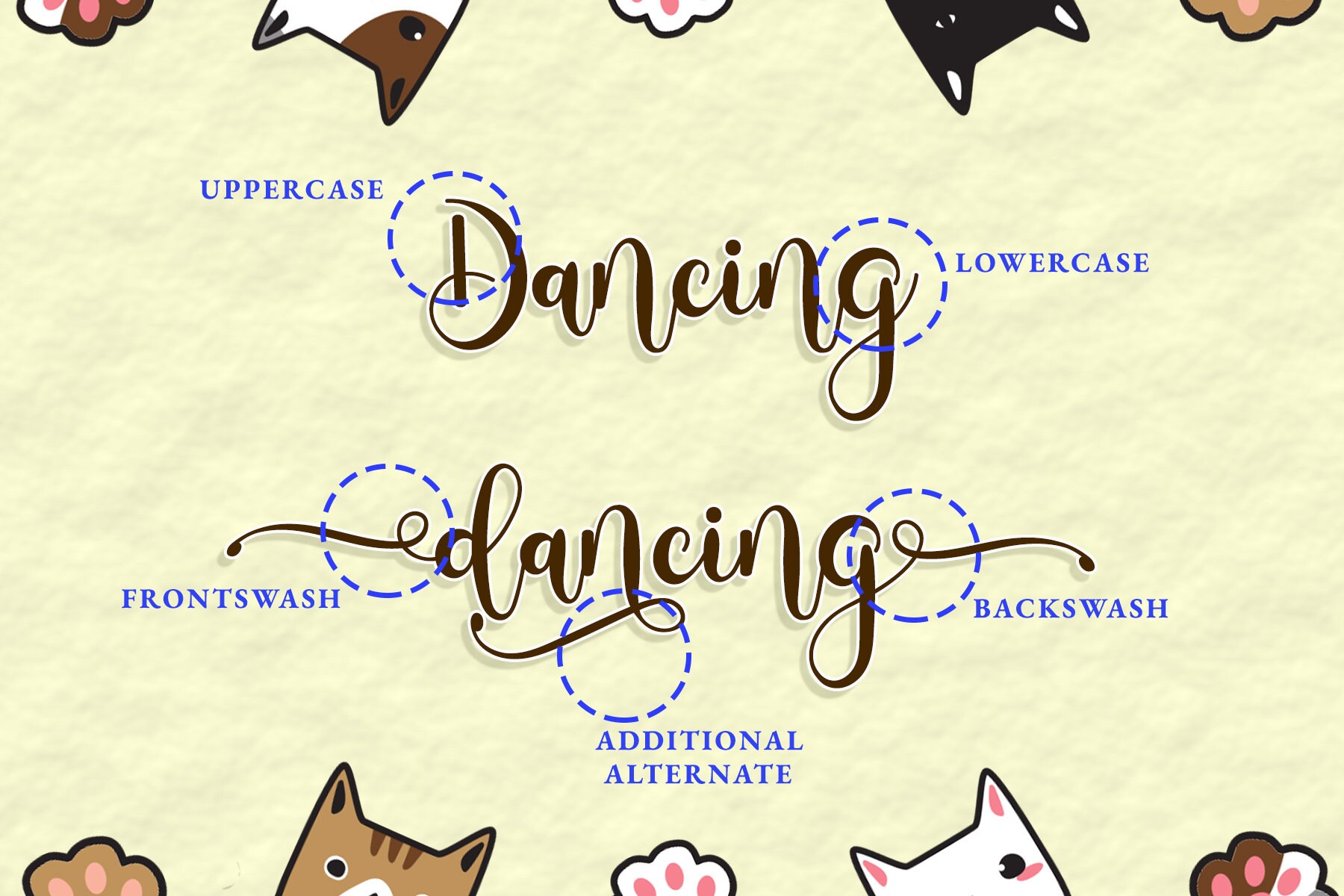 Milestone Script Font Calligraphy Font Swash Font Font With - Etsy