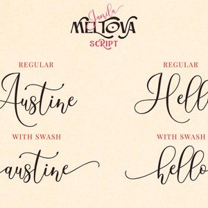 Jamila Meltova Font, Script Font, Tail Font, Handwritten Font, Cursive Font, Swash Font, Bouncy ...