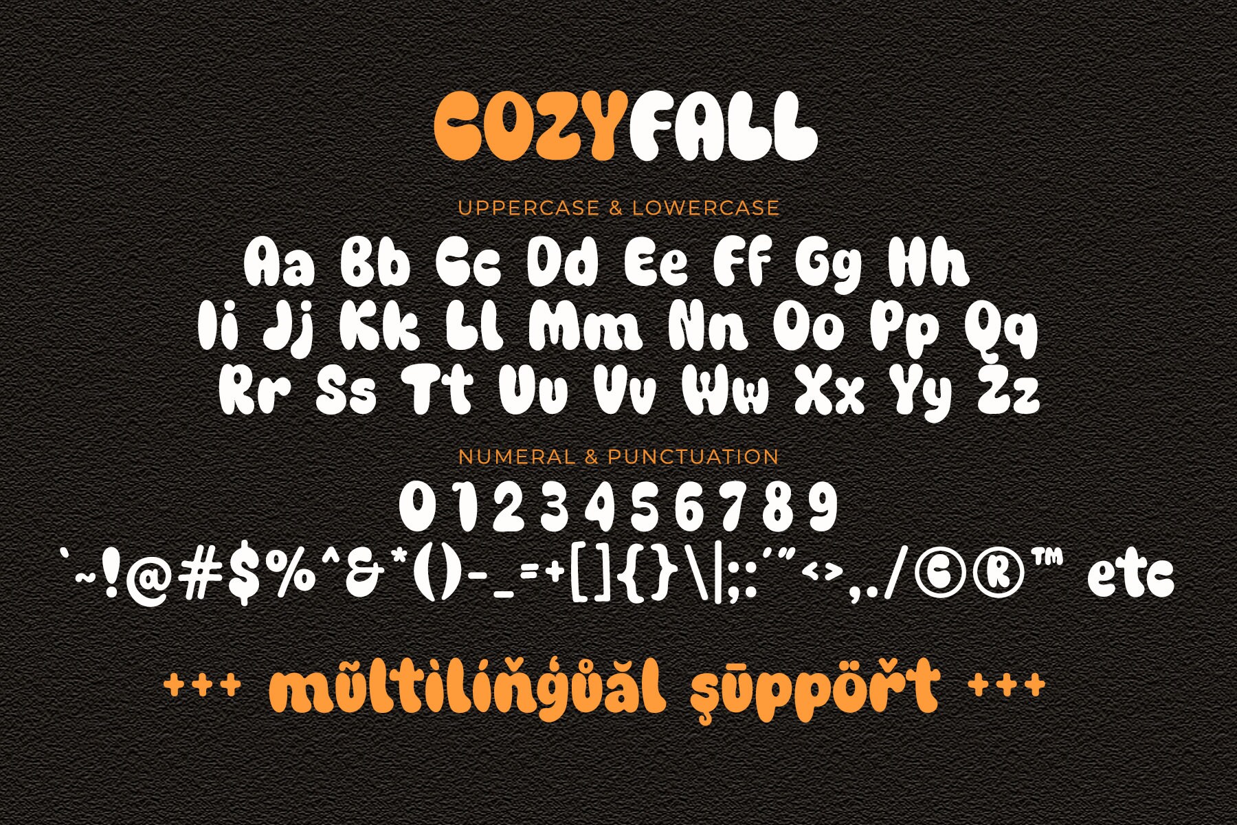 Cozy Fall Font, Retro Font, Vintage Font, Groovy Font, Boho Font, Bold ...