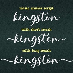 White Winter Font, Retro Font, Vintage Font, Groovy Font, Script Font ...