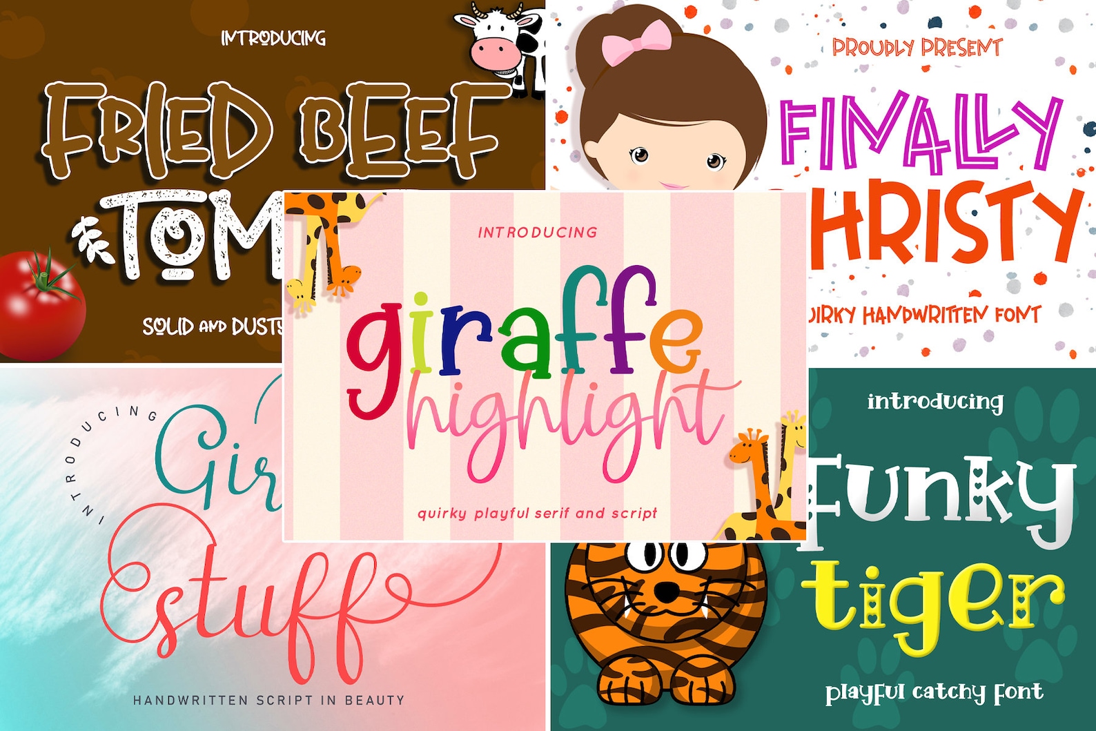 Love Cute Font Bundle, Script Font, Handwritten Font, Wedding Font ...